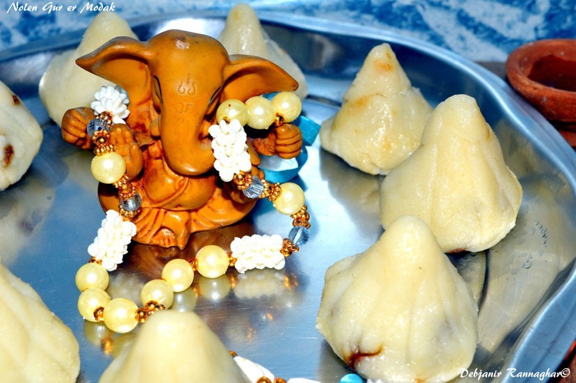 Modak on Ganesh Chaturthi - Debjanir Rannaghar
