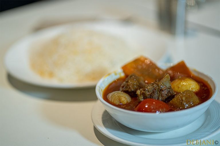 Aminia Special Curry; the recipe unveiled on Aminia's 90 years!