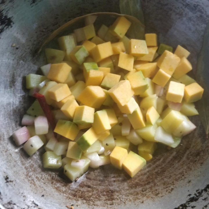 Labra aka Bengali labra torkari recipe step by step