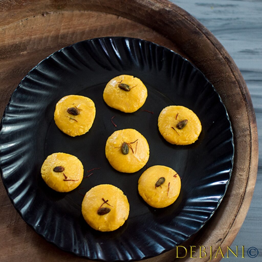 Kesar Peda Recipe step by step | Easy Diwali sweet recipe