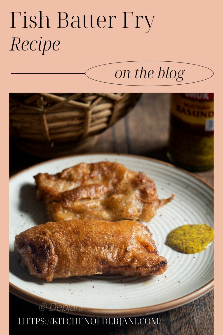 Biyebarir Fish Butter Fry aka Bhetki Batter Fry recipe