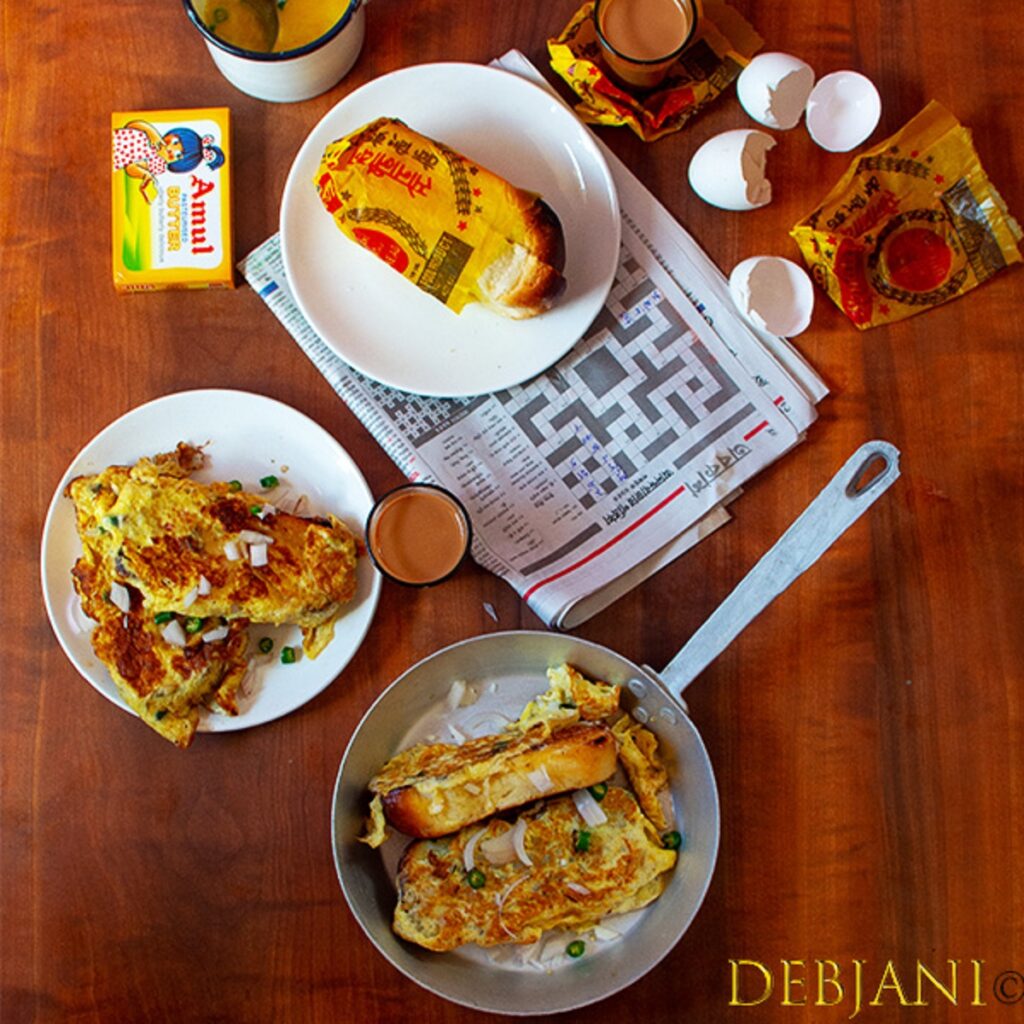 Dim Pauruti aka Bengali Dim Toast aka Egg Toast recipe