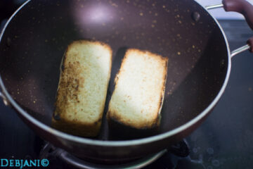 Dim Pauruti aka Bengali Dim Toast aka Egg Toast recipe