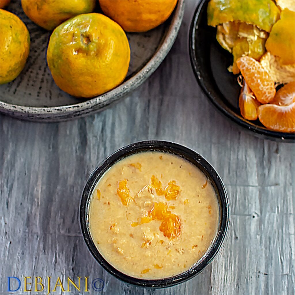 Komola Kheer | Kheer Komola | Bengali Orange Kheer Recipe