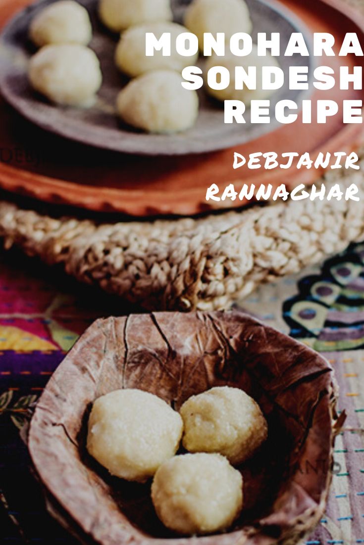 Janai-er Mohohara Sondesh recipe| Bengali Sweet Monohara