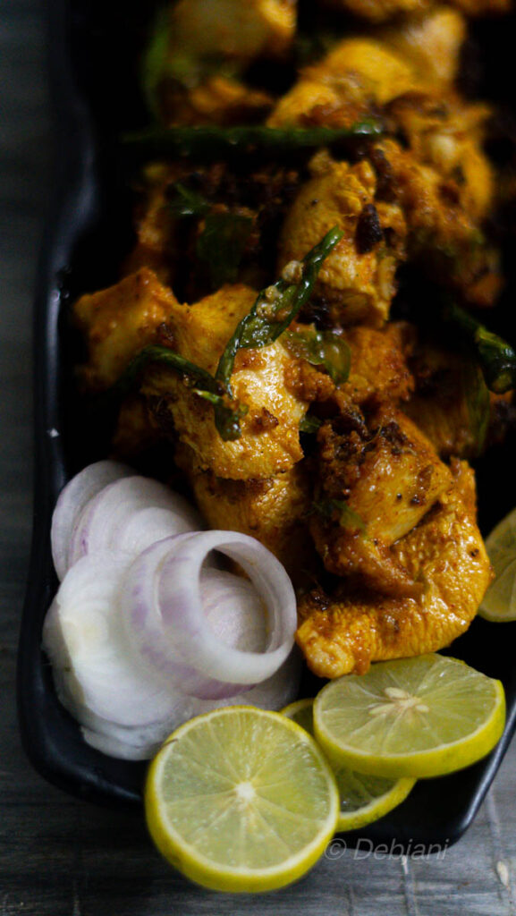 Chicken 65 Recipe step-by-step with video Debjanir Rannaghar