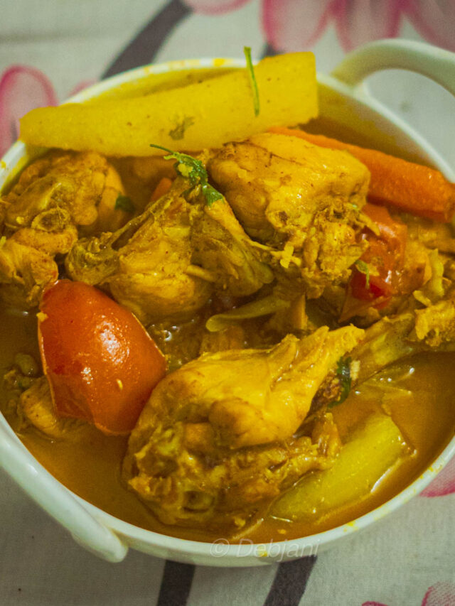 Karahi Chicken or Kadhai Chicken recipe Debjanir Rannaghar