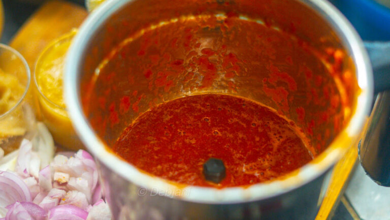 Laal Maas recipe with video Debjanir Rannaghar