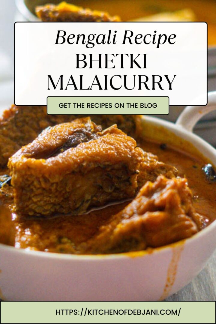 Bhetki Malaicurry Recipe Debjanir Rannaghar