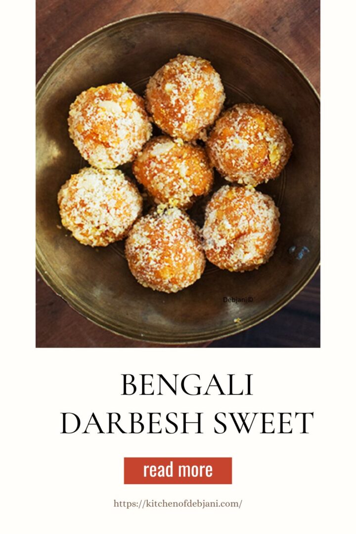 Darbesh | Bengali Ladoo | Dorbesh recipe step by step