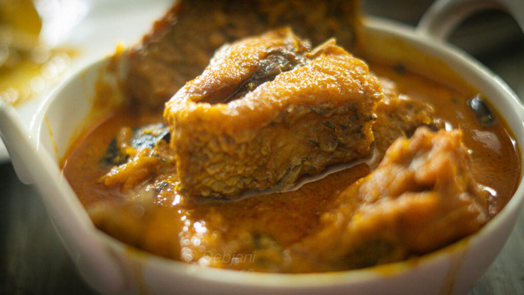 Bhetki Malaicurry Recipe Debjanir Rannaghar