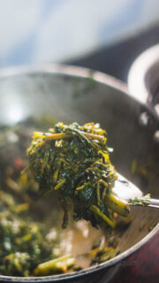 Choddo Shak Recipe with Video Debjanir Rannaghar