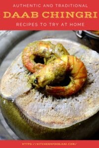 Daab Chingri | Prawn Cooked in Tender Coconut - Debjanir Rannaghar