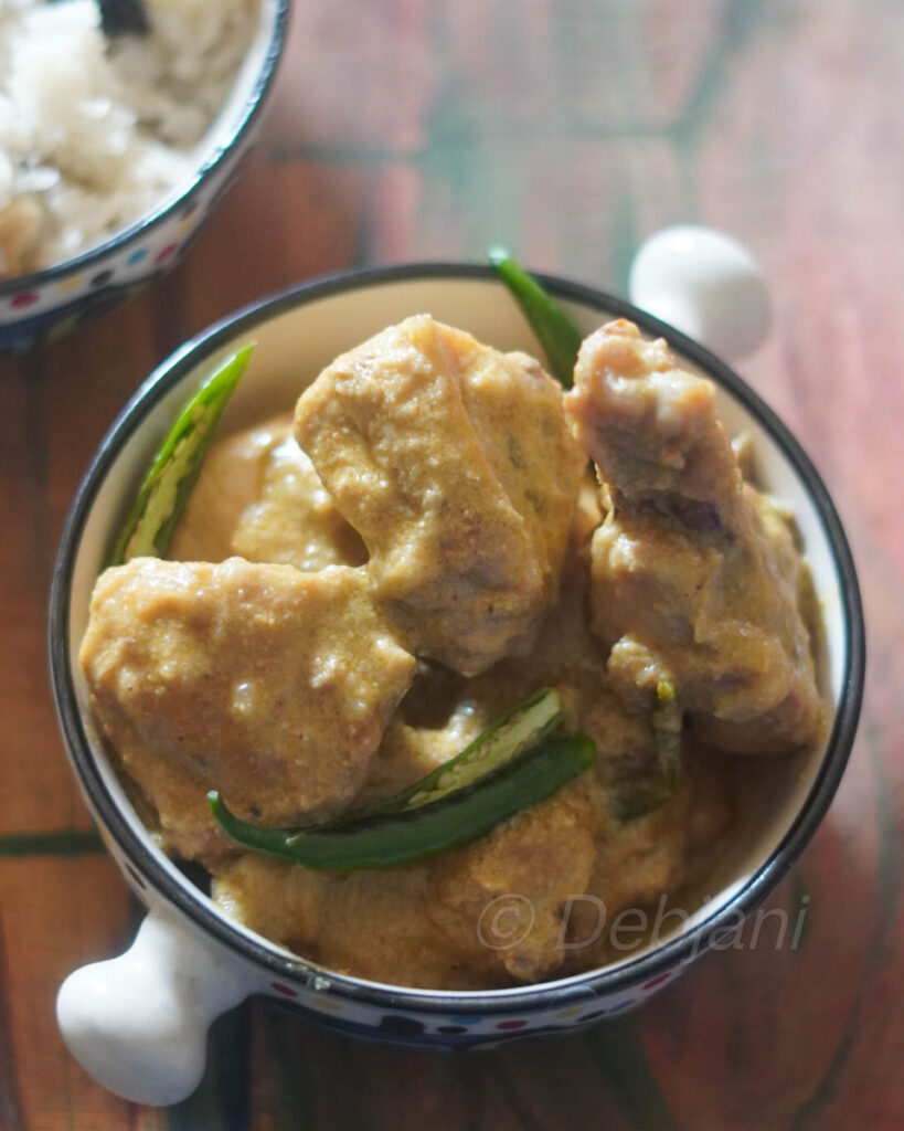 Posto Murgi Recipe | Bengali Chicken Curry with Poppy Seed Paste ...